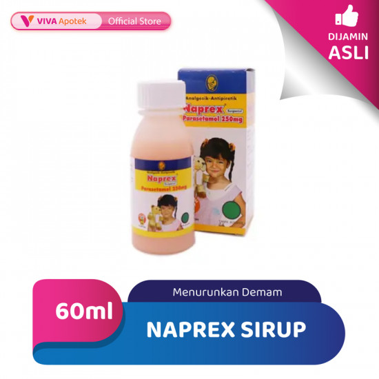 Naprex Sirup Untuk Menurunkan Demam (60 ml)