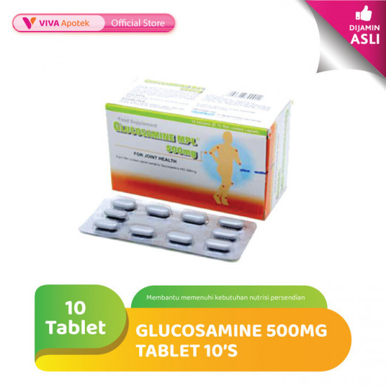 Glucosamine 500 mg (10 Tablet) - Medikon Prima