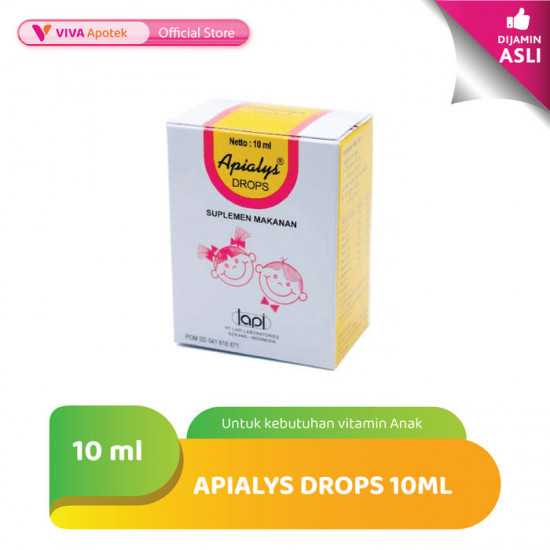 Apialys Drops untuk Kebutuhan Vitamin Anak (10 ml)