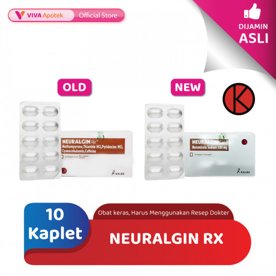 Neuralgin Rx 500 mg (10 Kaplet)