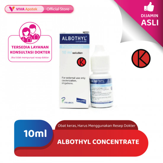 Albothyl Concentrate / Policresulen / Antiseptik (10 ml)