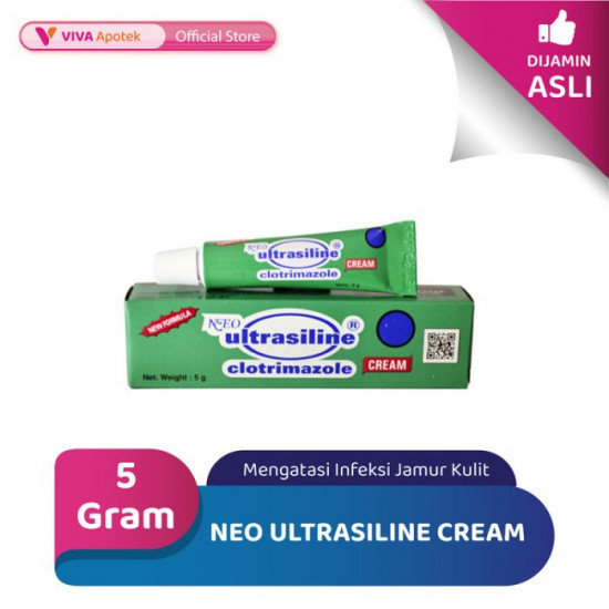 Neo Ultrasiline Cream Mengatasi Infeksi Jamur Kulit (5 Gram)