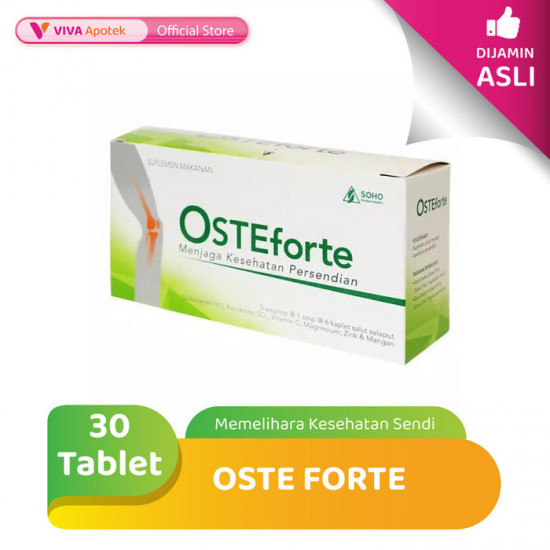 Oste Forte untuk Memelihara Kesehatan Sendi (30 Tablet)