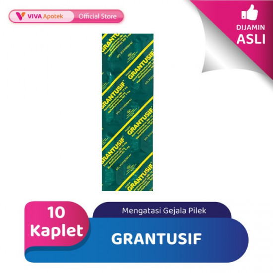 Grantusif untuk Mengatasi Gejala Pilek (10 Tablet)