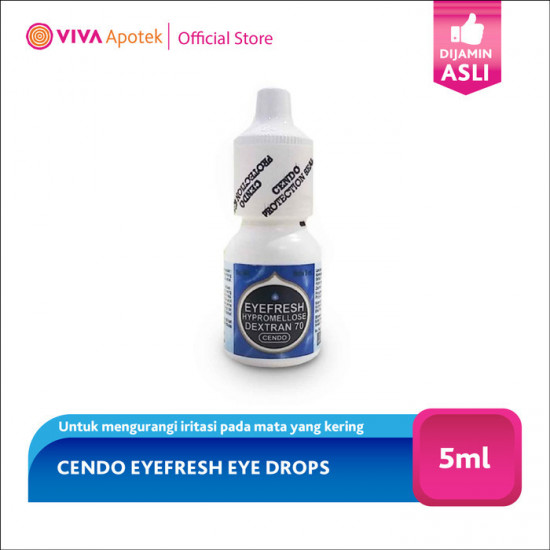 Cendo Eyefresh Eye Drops Mengurangi Irirtasi pada Mata Kering - 5ml