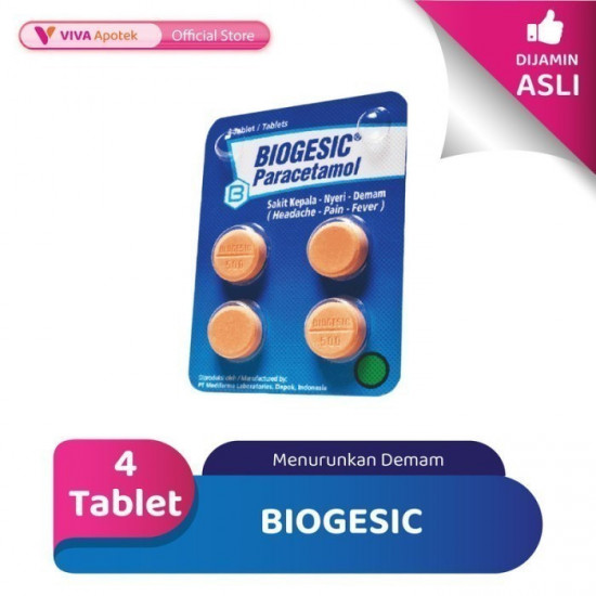 Biogesic (4 Tablet)