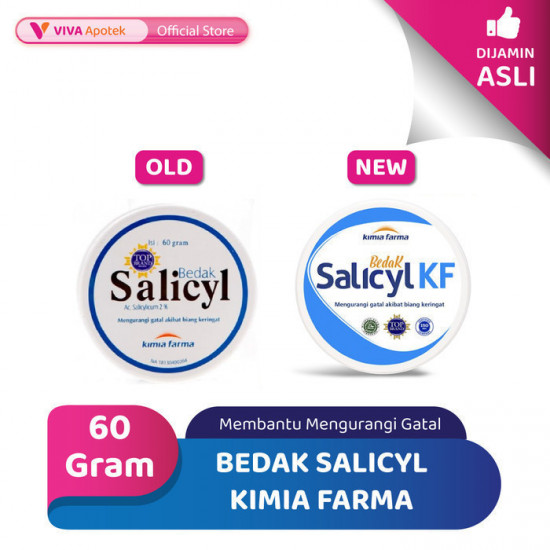 Bedak Salicyl Kimia Farma Gatal & Biang Keringat (60 Gram)