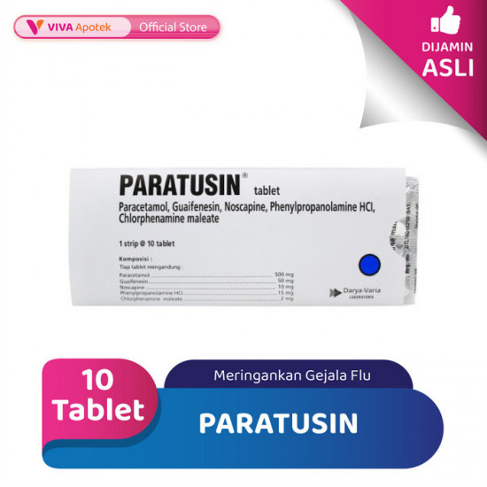 Paratusin untuk Meringankan Gejala Flu (10 Tablet)
