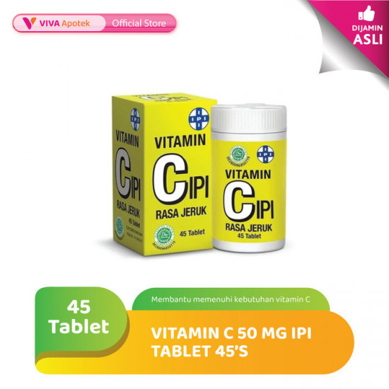 Vitamin C 50 Mg IPI (45 Tablet)