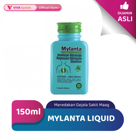 Mylanta Liquid untuk Meredakan Gejala Sakit Maag (150 ml)