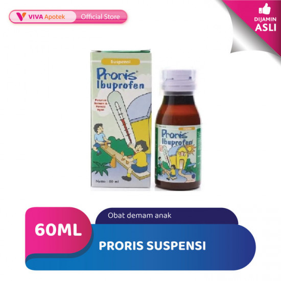 Proris Suspensi Membantu Meredakan Demam (60 ml)