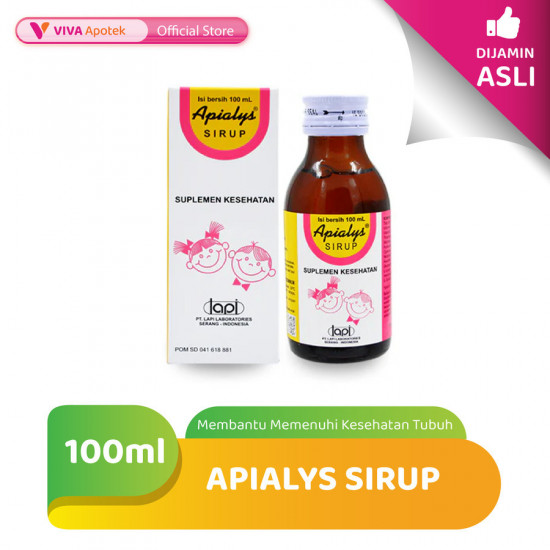 Apialys untuk Meningkatkan Nafsu Makan & Menjaga Stamina Tubuh (100 ml)