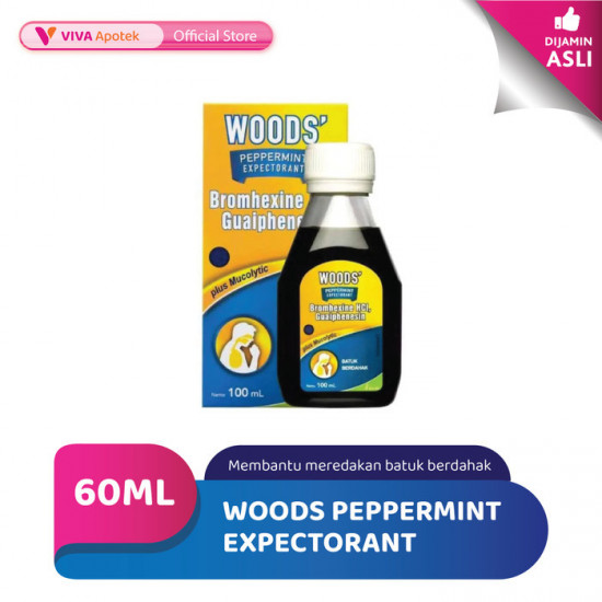 Woods Peppermint Expectorant (60 ml)