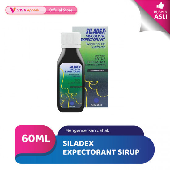 Siladex Expectorant (Hijau) Sirup (60 ml)