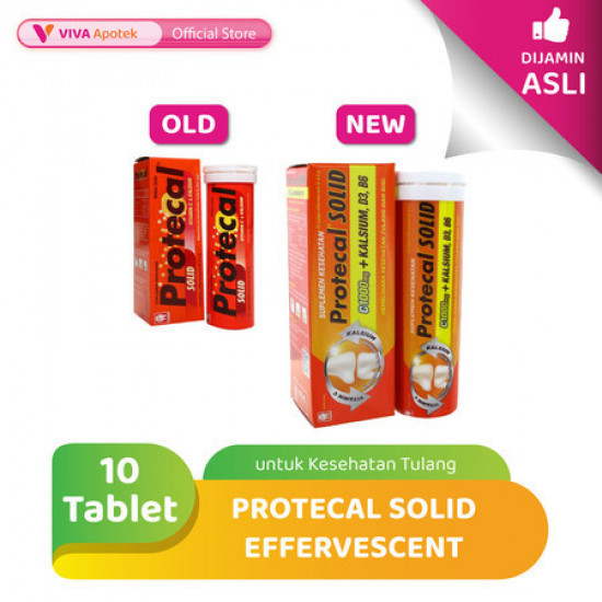 Protecal Solid Effervescent Tube 10`S