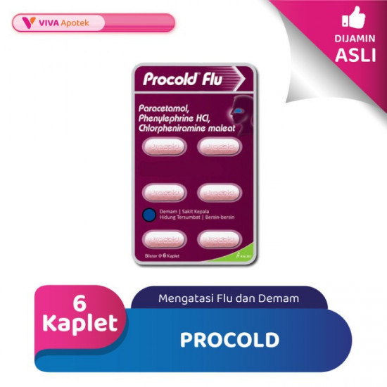 Procold Flu Kaplet 6'S