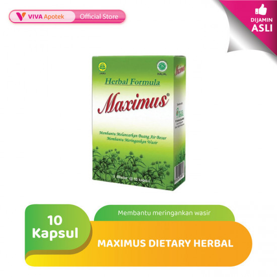 Maximus Dietary Herbal (30 Kapsul)
