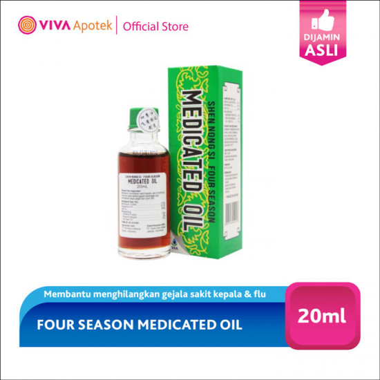 Four Season Medicated Oil - 20 ml