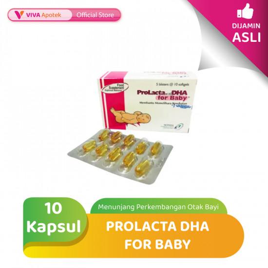 Prolacta DHA For Baby (10 Kapsul)