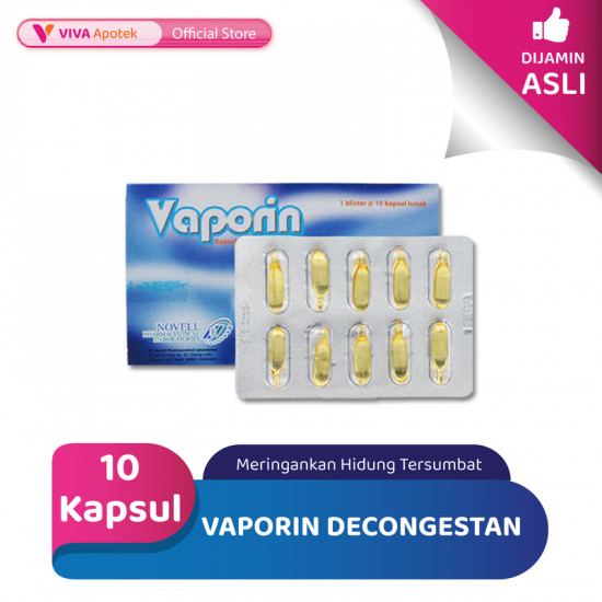 Vaporin Decongestan (10 Kapsul)