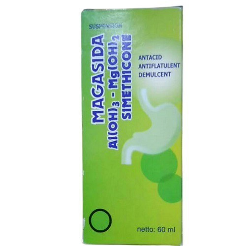 Magasida Suspensi Mengatasi Asam Lambung & Maag (60 ml)