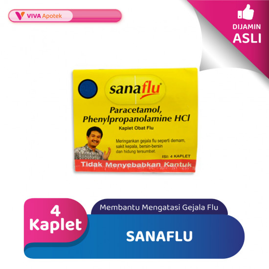 Sanaflu Caplet 4'S