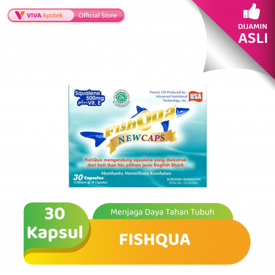 Fishqua Botol Capsul 30'S