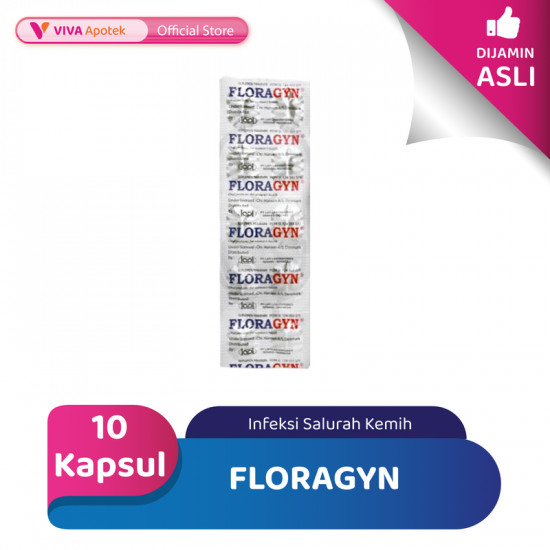 Floragyn untuk Infeksi Salurah Kemih (10 Kapsul)