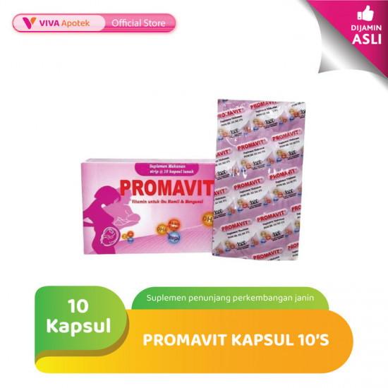 Promavit Memelihara Kesehatan Ibu Hamil & Menyusui (10 Kapsul)