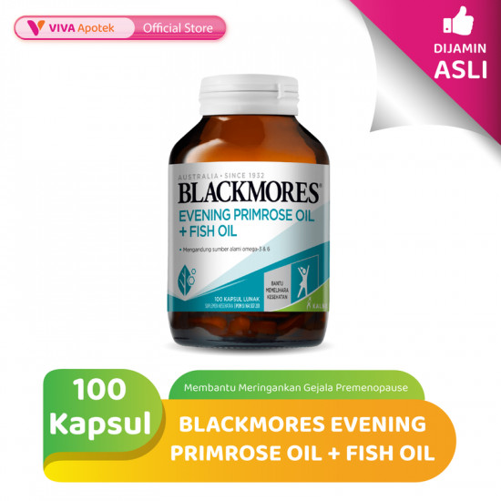 Blackmores Evening Primrose Oil + Fish Oil (100 Kapsul)