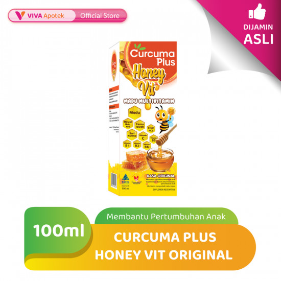 Curcuma Plus Honey Vit Original Sirup (100 ml)