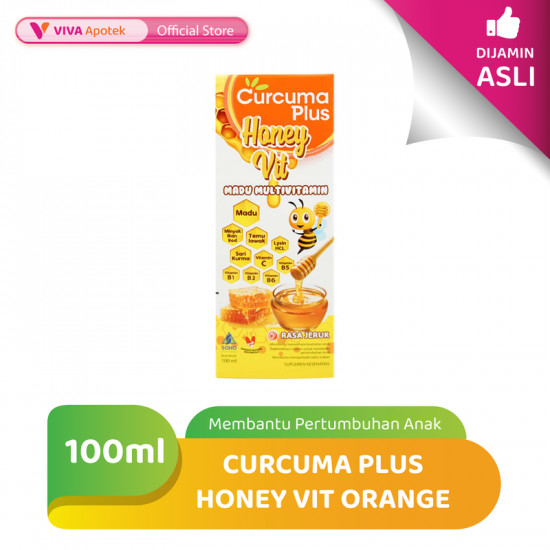 Curcuma Plus Honey Vit Orange Sirup (100 ml)