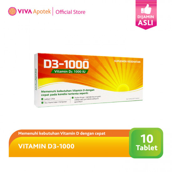 D3-1000 (10 Tablet)