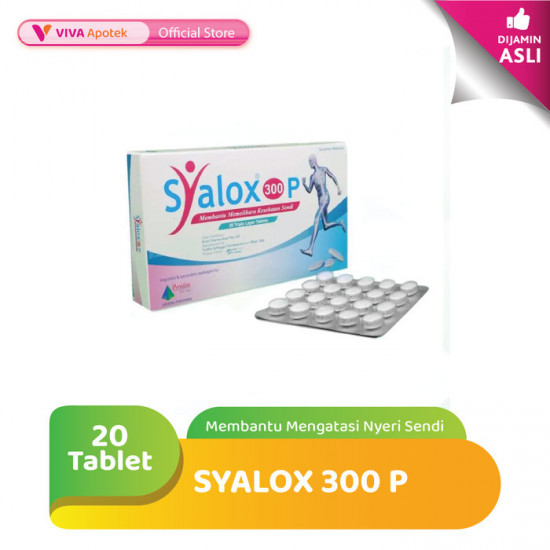 Syalox 300 P Mengatasi Nyeri Sendi (20 Tablet)