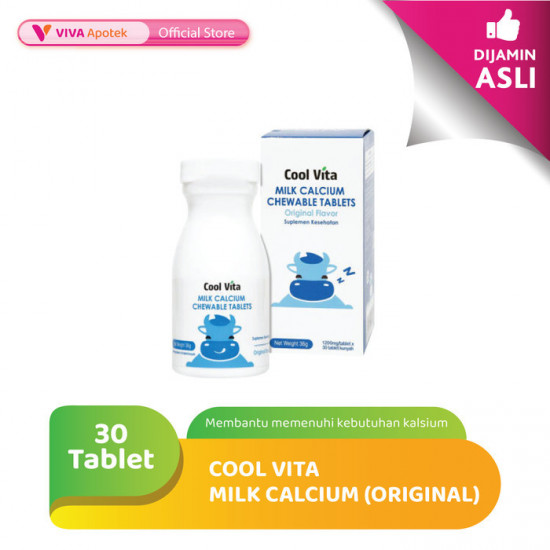 Cool Vita Milk Calcium Original (30 Tablet)