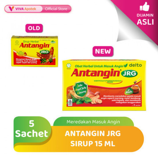 Antangin JRG Syrup 15 ml Box (12 Sachet)