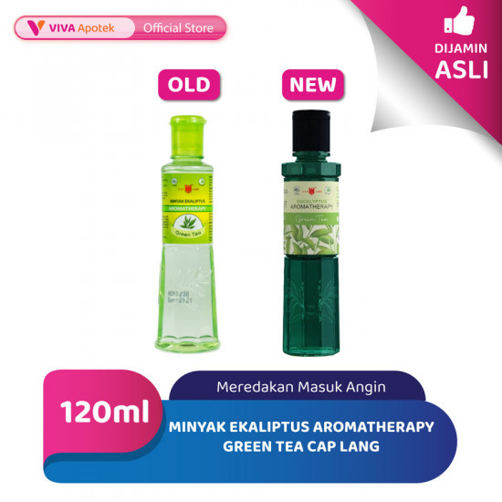 Minyak Ekaliptus Aromatherapy Green Tea Cap Lang (120 ml)