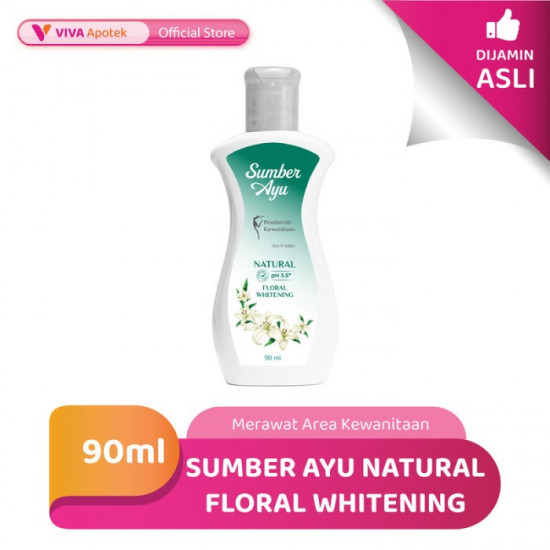 Sumber Ayu Natural Floral Whitening Merawat Area Kewanitaan (90 ml)