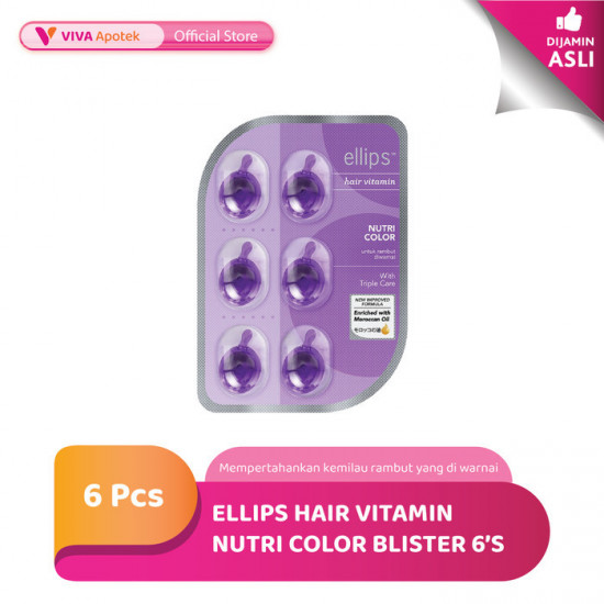 Ellips Hair Vitamin Nutri Color Blister 6`S