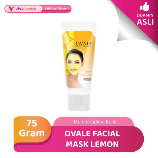 Ovale Facial Mask Lemon (75 Gram)