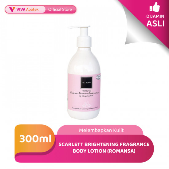 Scarlett Brightening Fragrance Body Lotion Romansa (300 ml)