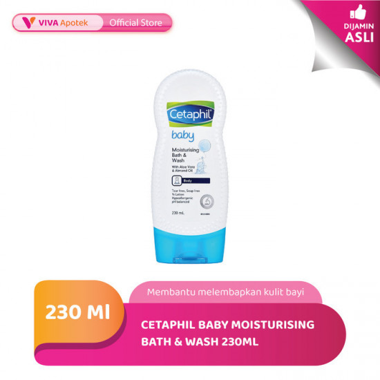 Cetaphil Baby Moisturising Bath & Wash - 230 ml