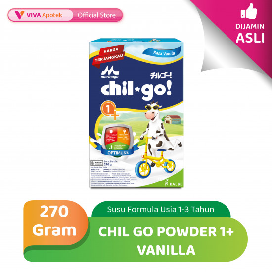 Chil Go Powder 1+ Vanilla Susu Formula Usia 1-3 Tahun (300 Gram)