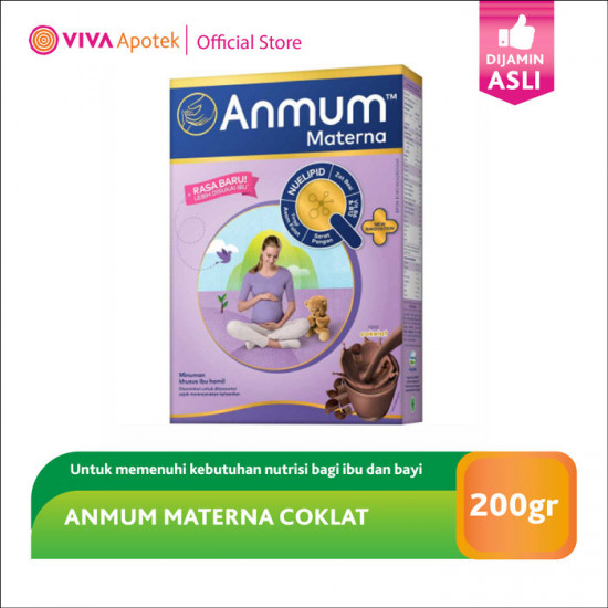 Anmum Materna Coklat Susu Ibu Hamil - 200 Gram