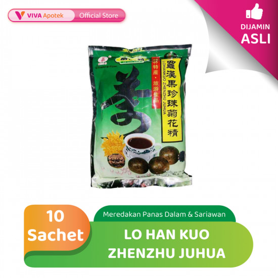 Lo Han Kuo Zhenzhu Juhua (10 Sachet)