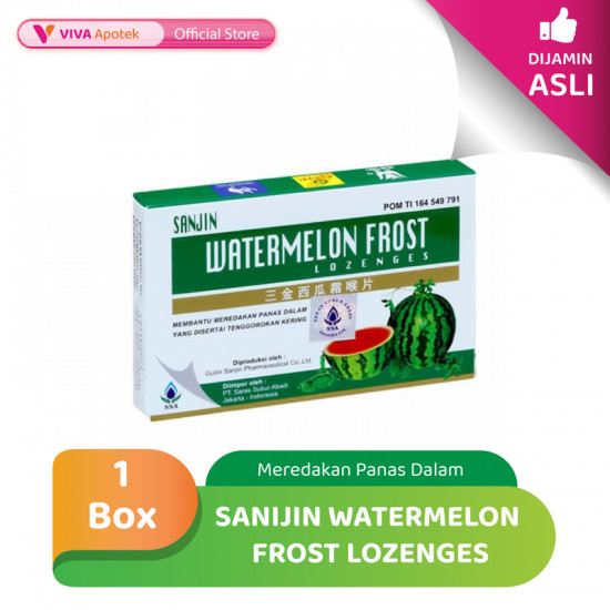 Sanijin Watermelon Frost Lozenges (1 Box)