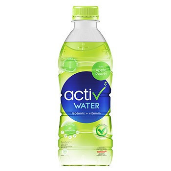 ACTIVE WATER APPLE PEACH BTL 380ML